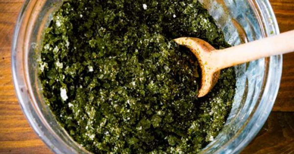 Condimento con sabor a mar